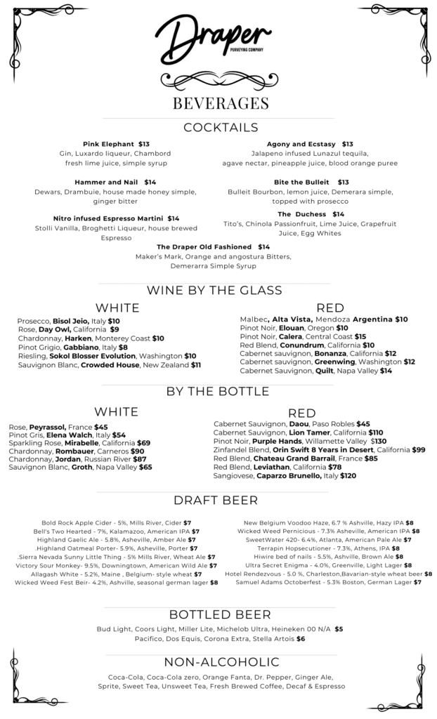 Draper Purveying Company - Restaurant in Greenville, SC