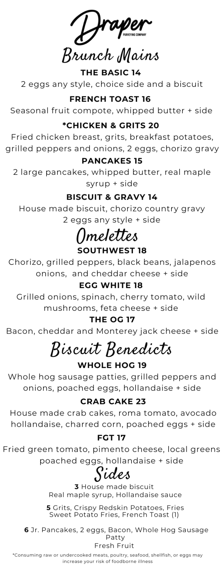 Food | Draper Greenville - Restaurant