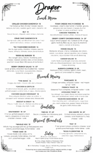 Food | Draper Greenville - Restaurant