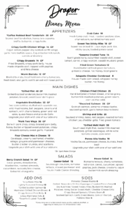 Food | Draper Greenville - Restaurant